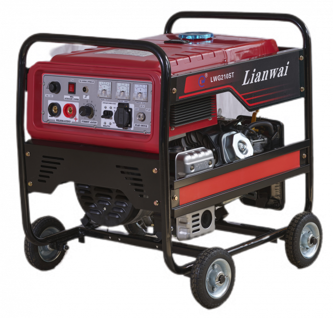 Oil / Gas / Water Pipeline 200A MMA TIG Engine Driven Arc Welder LWG210ST