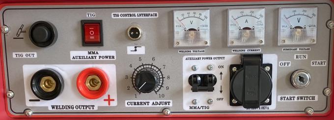 Oil / Gas / Water Pipeline 200A MMA TIG Engine Driven Arc Welder LWG210ST