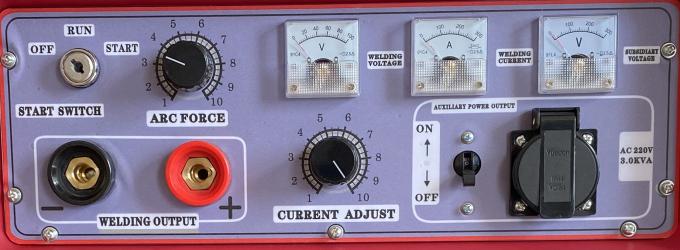 Portable 230A Diesel Engine Driven Arc Welder