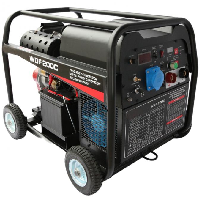 Portable 200A Diesel Engine Driven Welder (MMA, TIG, Cellulose down ...