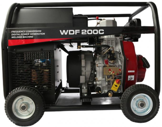 Portable 200A Diesel Engine Driven Welder (MMA, TIG, Cellulose down ...