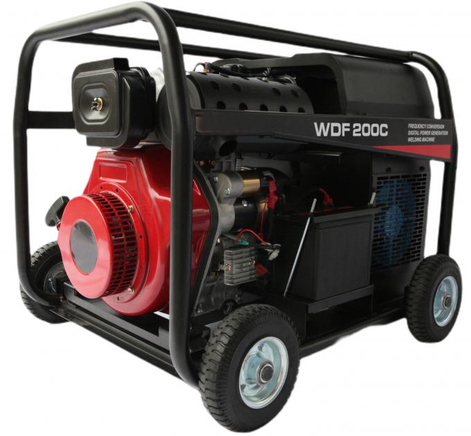 Portable 200A Diesel Engine Driven Welder (MMA, TIG, Cellulose down ...