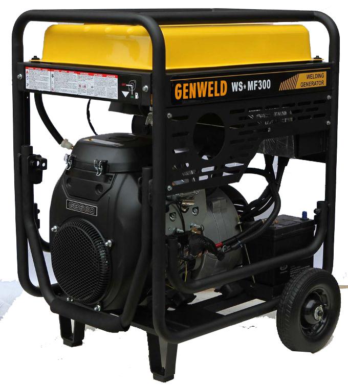 Gasoline Engine Driven Welding Machine MS*MF300 300A With DC3.0Kw ...