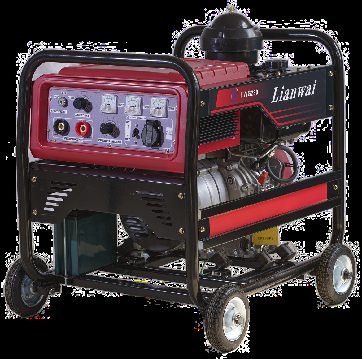 3kW 220V Engine Driven Arc Welder Diesel Welding Generator 210A
