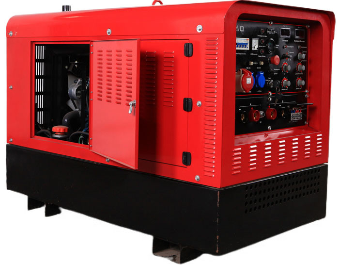 H400-Ⅱ 400A Diesel Engine Driven Welder / Multi Process Welder Generator