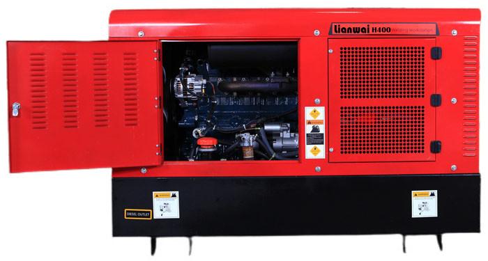 H400-Ⅱ 400A Diesel Engine Driven Welder / Multi Process Welder Generator