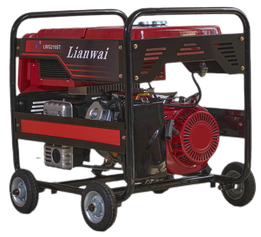 Oil / Gas / Water Pipeline 200A MMA TIG Engine Driven Arc Welder LWG210ST