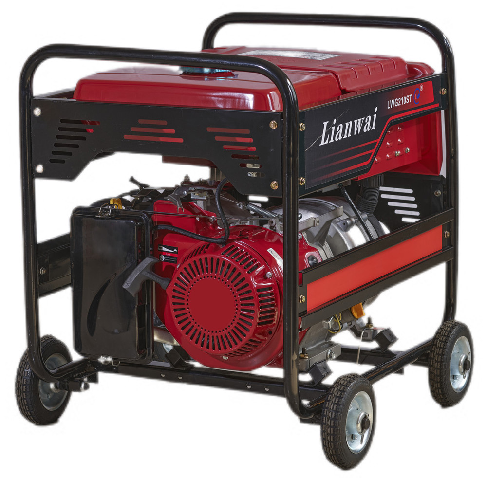Oil / Gas / Water Pipeline 200A MMA TIG Engine Driven Arc Welder LWG210ST