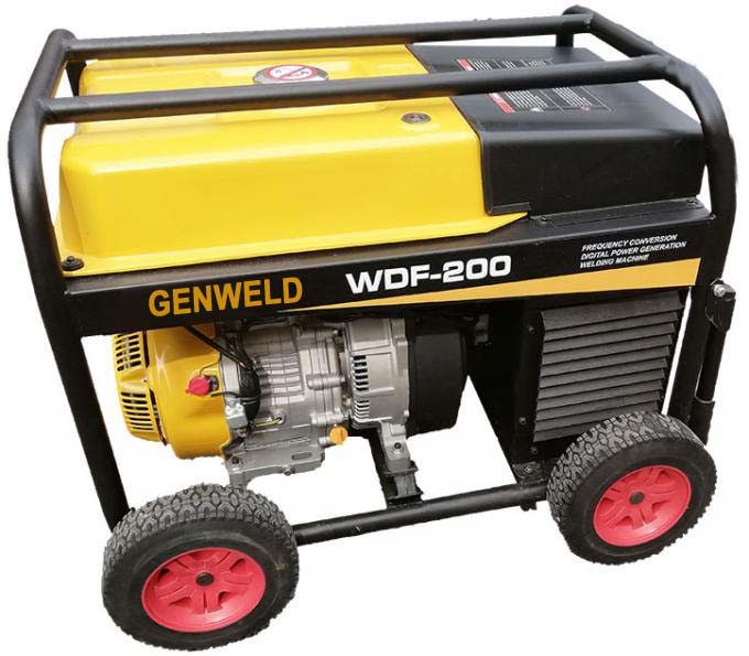 Portable 200A Gasoline Engine Driven Welder (MMA, TIG, Cellulose-down ...