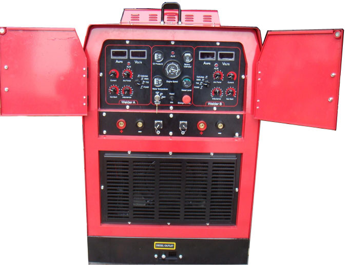 800A Oil / Gas Pipeline Welding Generator With AC 40kW Auxiliary Power ...